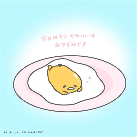 ご当地キティ on Twitter RT gudetama sanrio 今日はもうかわいいはおやすみです シナモンアニメだもん