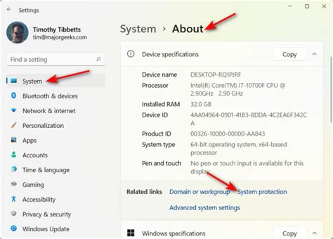 How To Turn System Protection On Or Off In Windows 10 And 11 Majorgeeks