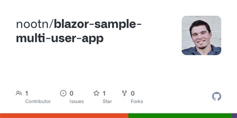 Github Nootnblazor Sample Multi User App