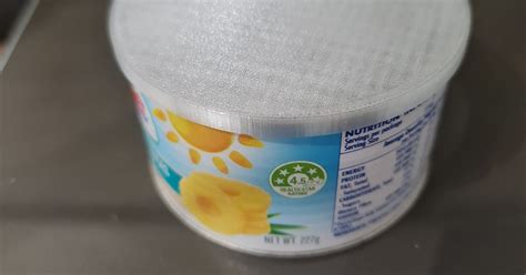 Can Lid Dole Pineapple Slices By Cq Download Free Stl Model