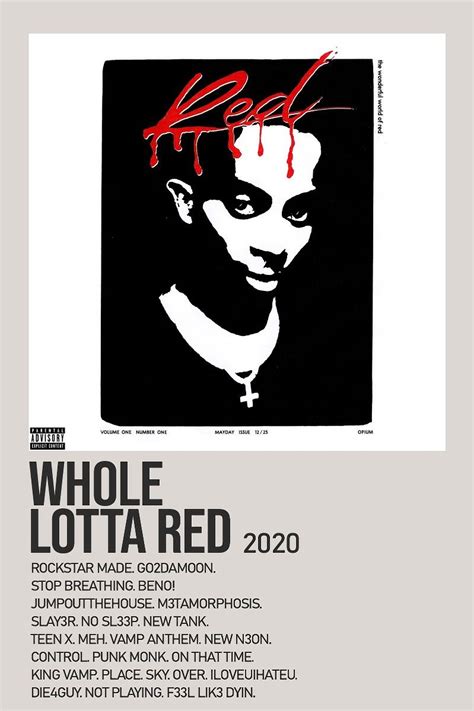 Whole Lotta Red Album Cover