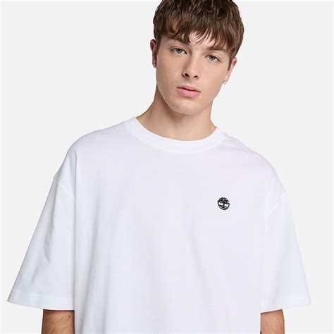 Dunstan River T Shirt For Men In White