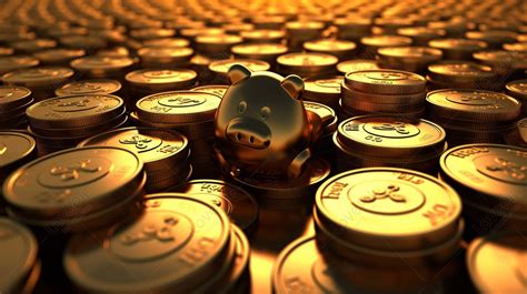 가상 자산의 영향 비트코인 기호를 둘러싼 돼지 저금통이 있는 3d 렌더링 배경 탐색 3d 가상 배경 새끼 돼지 배경 비트코인 배경 이미지 Hd 3d 가상 새끼