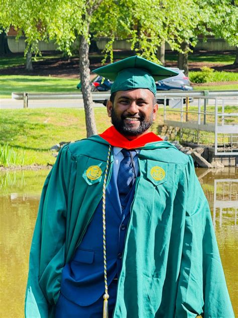 Graduation Mastersgraduate Georgemasonuniversity Cybersecurity… Sandeep Rajendiran 30