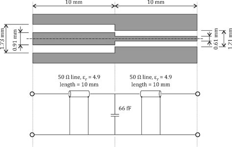 Solved Two Different Coplanar 50 Ω Lines Are Connected In