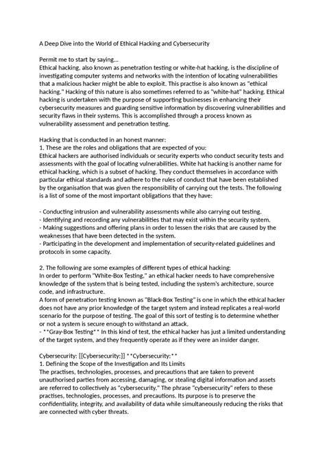 cyber security integration and analysis summaries computer science docsity