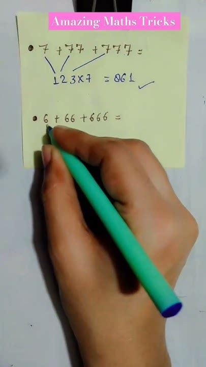 Maths Hack Basic Maths Maths Shortsfeed Shorts Mathstricks