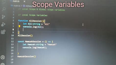 Abdullah Babar On Linkedin I Learned The Types Of Scope Variables 1local Scope Variablesaccess