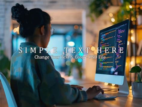 Coding Programmer Typing Psd High Quality Free Psd Templates For Download