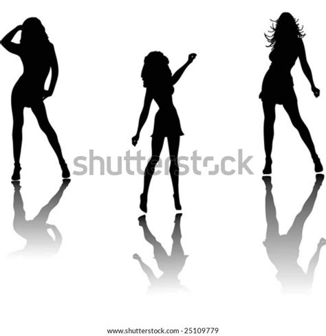Beautiful Sexy Girls Stock Vector Royalty Free 25109779 Shutterstock