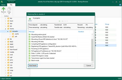 Veeam File Level Restore With Proxmox Rudimartinsen Com