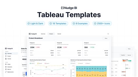 Tableau Templates Build Pro Dashboards In Minutes Nudge Bi