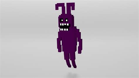 C4d Download Fnaf3 8bit Shadow Bonnie By Pkgames01 On Deviantart