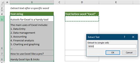 excel tutorial extract text or number by specific position