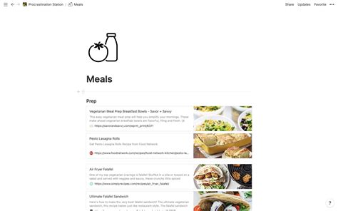 Procrastination Station Dashboard Template Notionhub