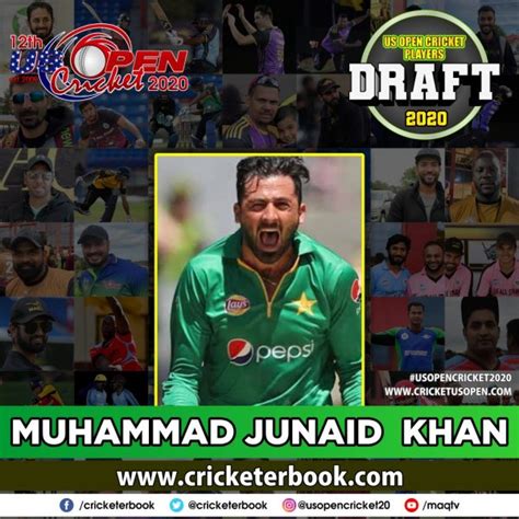Muhammad Junaid Khan Us Open Premier Cricket League