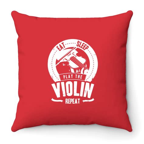 Violin Lover Design For A Violinist 258 Throw Pillows Sold By