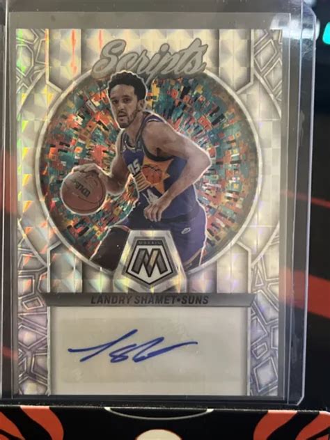 2022 23 mosaic basketball landry shamet scripts auto ms sha 5 35 picclick ca