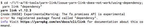 Yarn Link Does Not Work Issue Yarnpkg Yarn GitHub