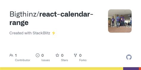 GitHub Bigthinz React Calendar Range Created With StackBlitz