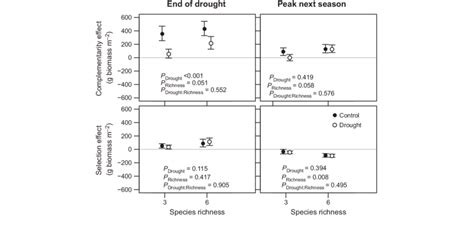 Partitioning The Observed Diversity Effects Into Complementarity And