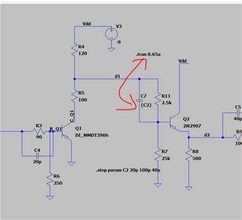 Ltspice Sweep Presents A Bad Sweep Qanda Ltspice Engineerzone