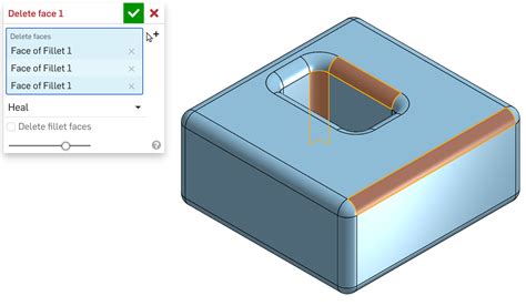 How To Remove A Fillet On An Imported Part — Onshape