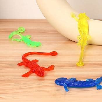 Sensory Toys Upbrands 24 Pack Pink Super Stretchy Lizard Toys