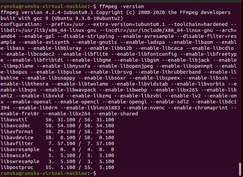 How To Install And Use Ffmpeg On Ubuntu Vitux