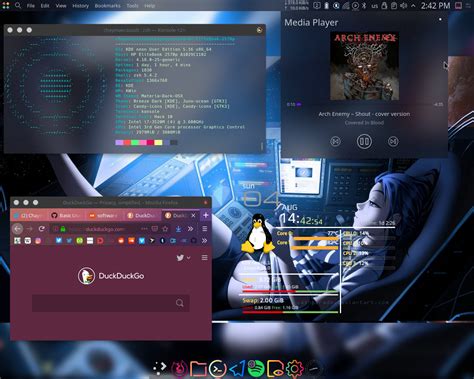 Kde First Time With Linux And Customizing Thanks R Unixporn R Unixporn