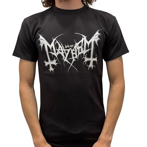 Mayhem Logo T Shirt Red Zone