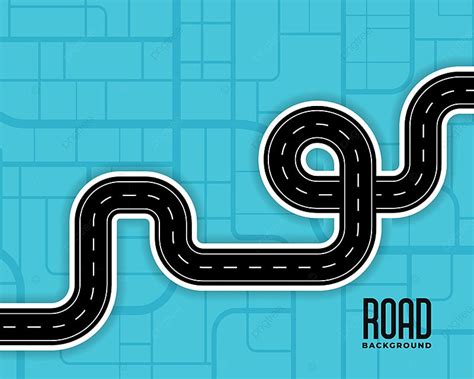 경로 경로 구불 구불 한 도로 배경 거리 디자인 선 배경 일러스트 및 사진 무료 다운로드 Pngtree