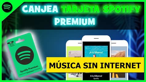 Cómo Canjear Una Tarjeta De Spotify Premium 🟢 Youtube