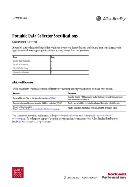 Dynamix 2500 Technical Spec Pdf Hertz Automation
