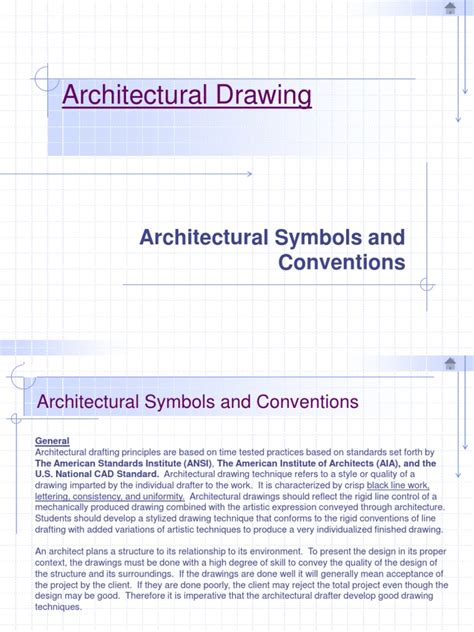 Architectural Drafting Standards And Techniques Guidelines For