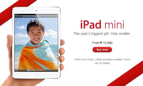 Ipad Mini Now Officially Available In The Philippines Price Starts At