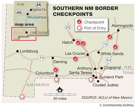 Us Border Patrol Checkpoints Map At Lynda Rahman Blog