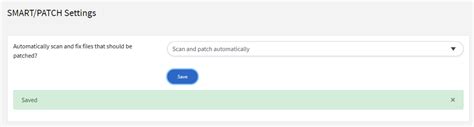 How To Enable SiteLock SMART PATCH Scan