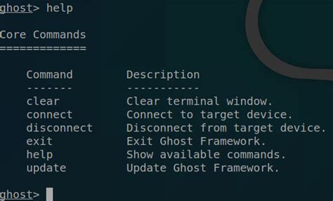 Ghost Framework In Kali Linux Control Android Devices Remotely
