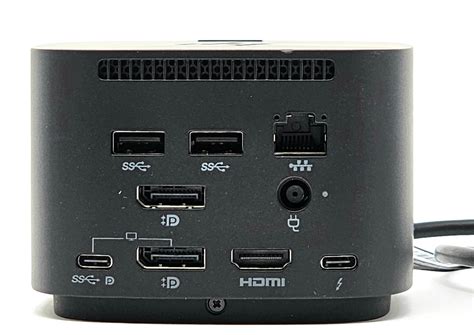 Hp 4j0a2aa Aba Hp Thunderbolt Dock 120w G4 Usb C 120w Ac Adapter Cpu Medics