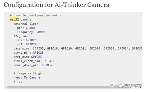 Esp32 Cam通过esphome连接到homeassistant 知乎