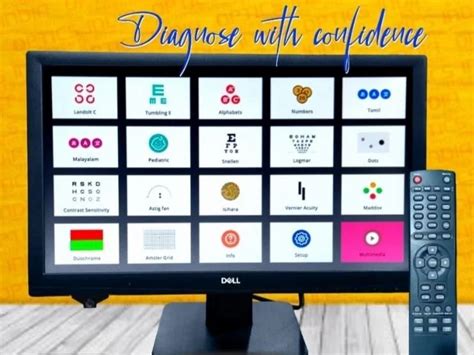 Sgs Visual Acuity Led Vision Chart At ₹ 19000piece Led Cyber Chart
