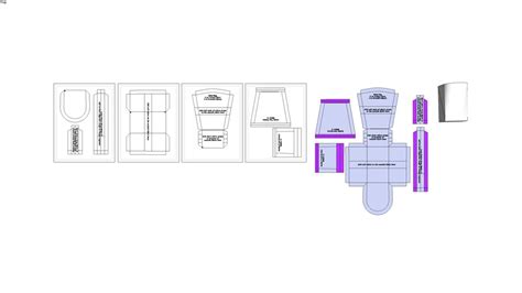 Bike Bag Model And Sewing Pattern 3d Warehouse