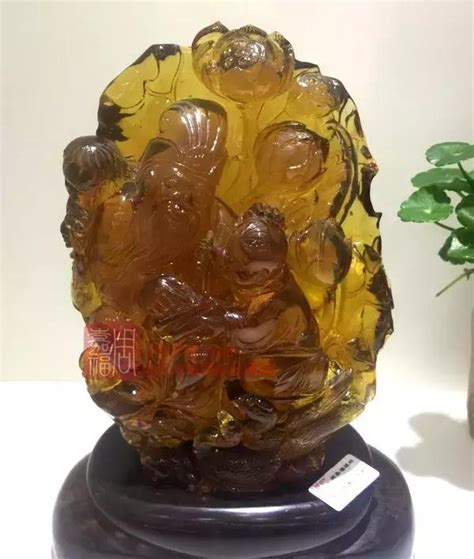 琥珀雕刻名家作品賞析 每日頭條