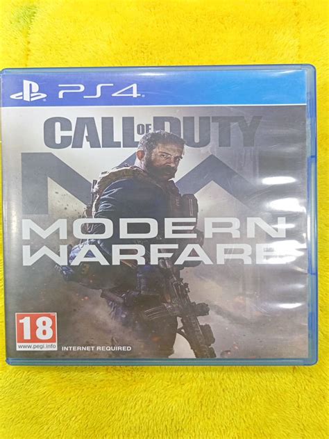 Playstation 4 Game Call Of Duty Modern Warfare Ps4 Dvd Cod Modern
