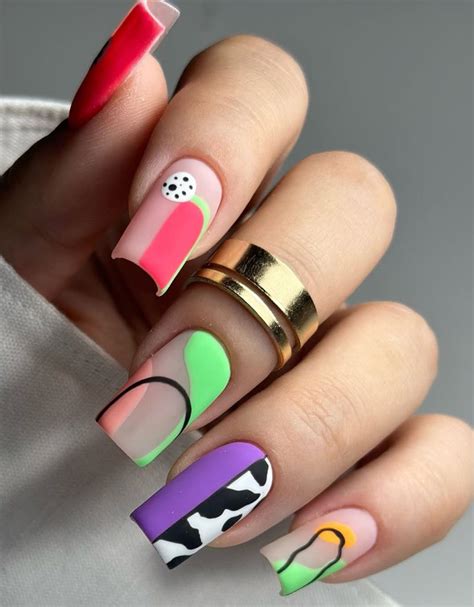 25 Cute And Trendy Summer Square Acrylic Nail Ideas Best Status Pics