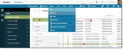 Import Export Transactions