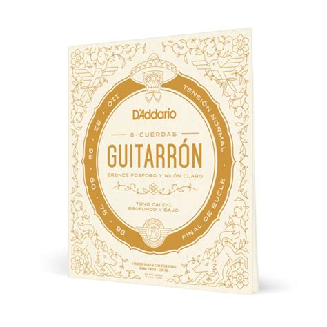 Daddario Mg10n Corde Per Guitarrón Phosphore Bronze Normal Tension