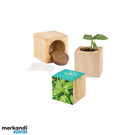 Planting Wood Maxi With Standard Paper And Laser Engraving Basil