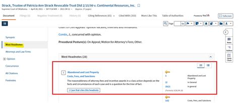 Get Ahead With Research Westlaw Headnotes And Key Numbers Arthur J